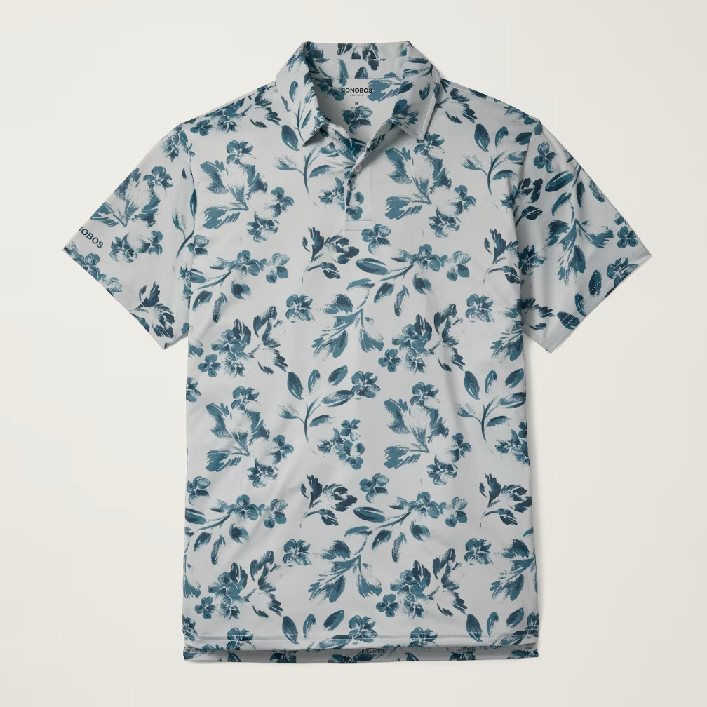 Bonobos Performance Polo - Daylight Floral – TABS Cayman